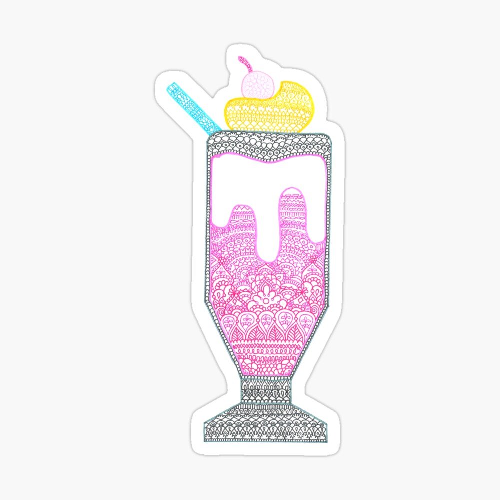 Milkshake sticker - Paulisa GH.